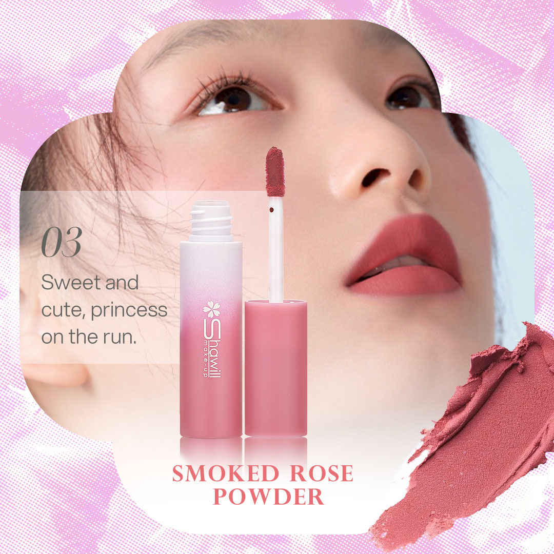 Shawill Velvet Mist Matte Lipstick Soft Lip Mud Lip Tint Smooth Lipcream Lipstick Make Up S9006 ...