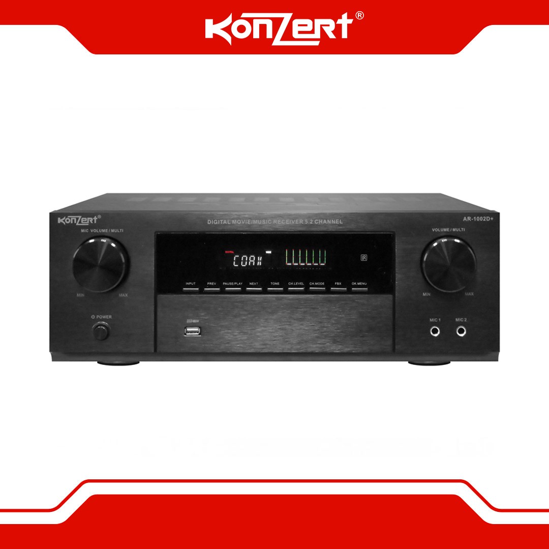 Konzert AR-1002D+ Receiver | Shopee Philippines