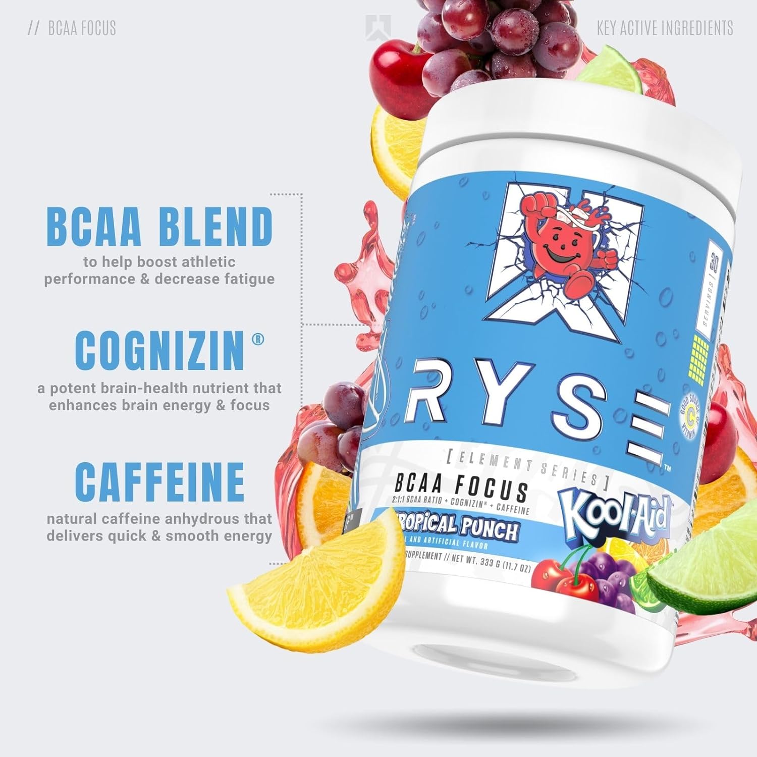 RYSE BCAA Focus 350G | Shopee Philippines