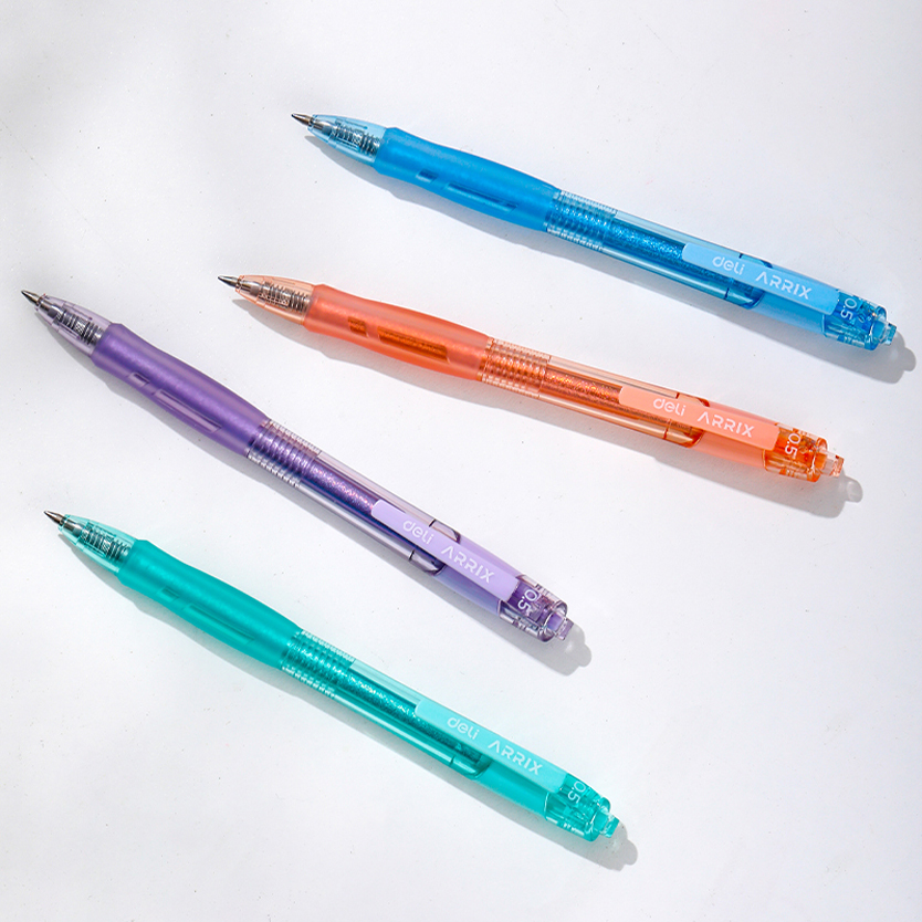 Deli EG09-BL Arrix Gel Pen 0.5mm Blue 1PC Assorted | Shopee Philippines