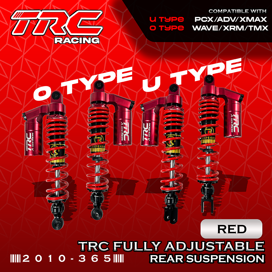 TRC Racing 365mm PCX/ADV/XMAX Fully Adjustable CNC Shock Suspension ...