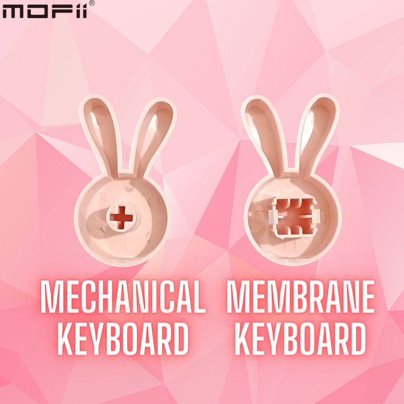 MOFII Cute Bunny Keycaps Experience typing bliss with these ...