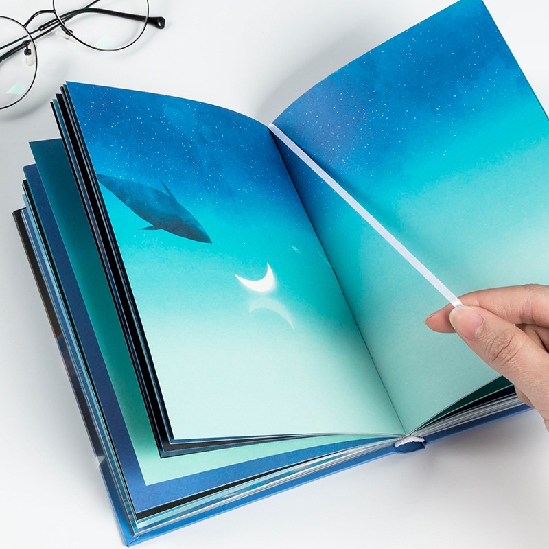 Art Style Hand Book A5 Notebook Color Inside Page Hardcover Book Hard ...