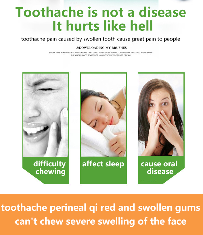 Toothache Spray Periodontitis Tooth Decay Pains Teeth Oral Pain ...