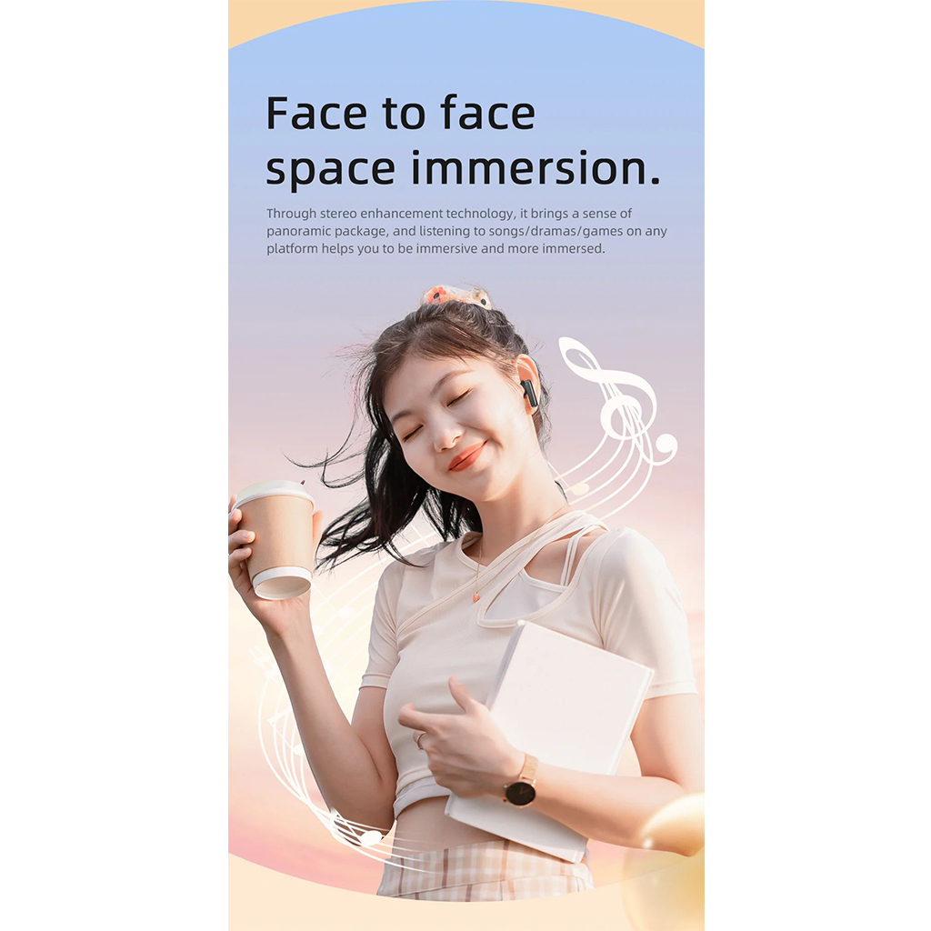 Awei T87 In-Ear Earphone Wireless Bluetooth V5.3 Gaming Headset With ...