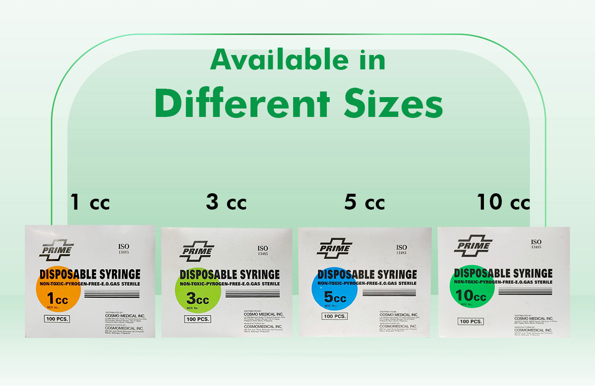 Prime Syringe with Needle 10cc (1pc) | Sterile, Non-Toxic | Shopee ...