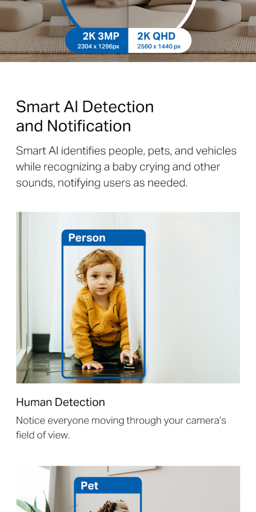 TP-Link Official Store | Tapo TC72 | Indoor CCTV Camera | Pet Camera ...