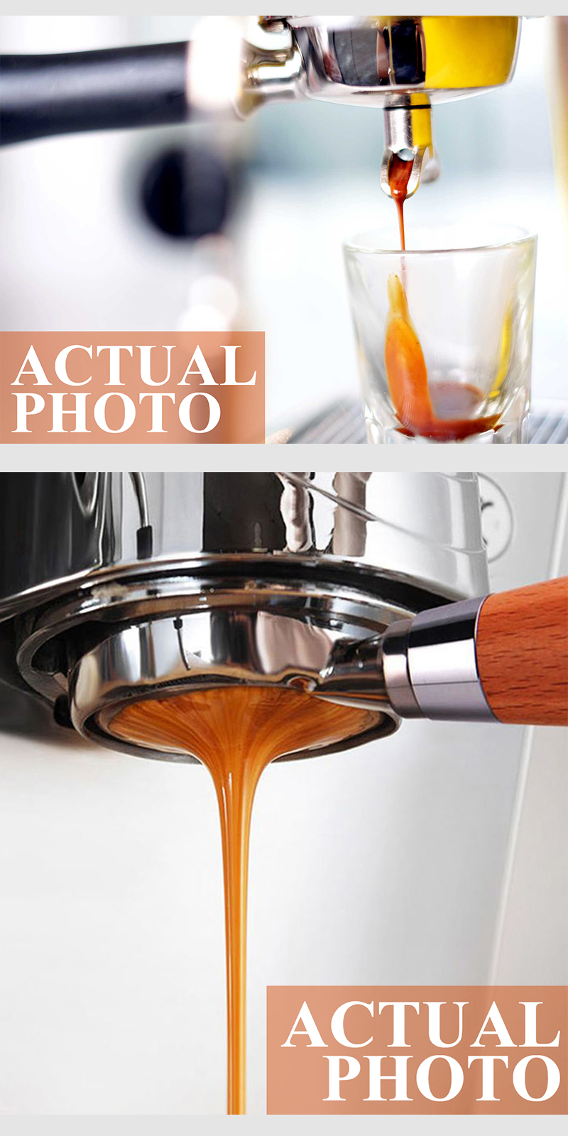 LAHOME Donlim Espresso Coffee Machine Maker Cappuccino With Milk Steam ...