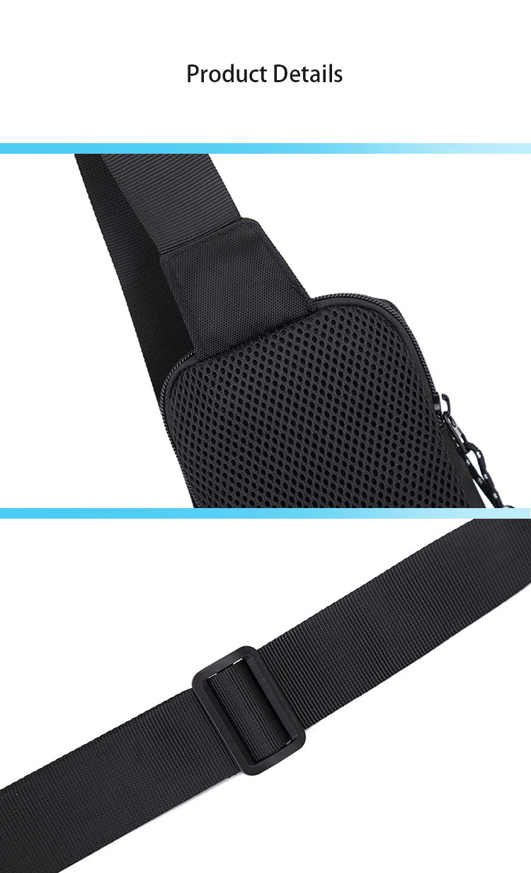 Men Waterproof Small Sling Bag Laki Chest Beg Mini Sport Phone ...