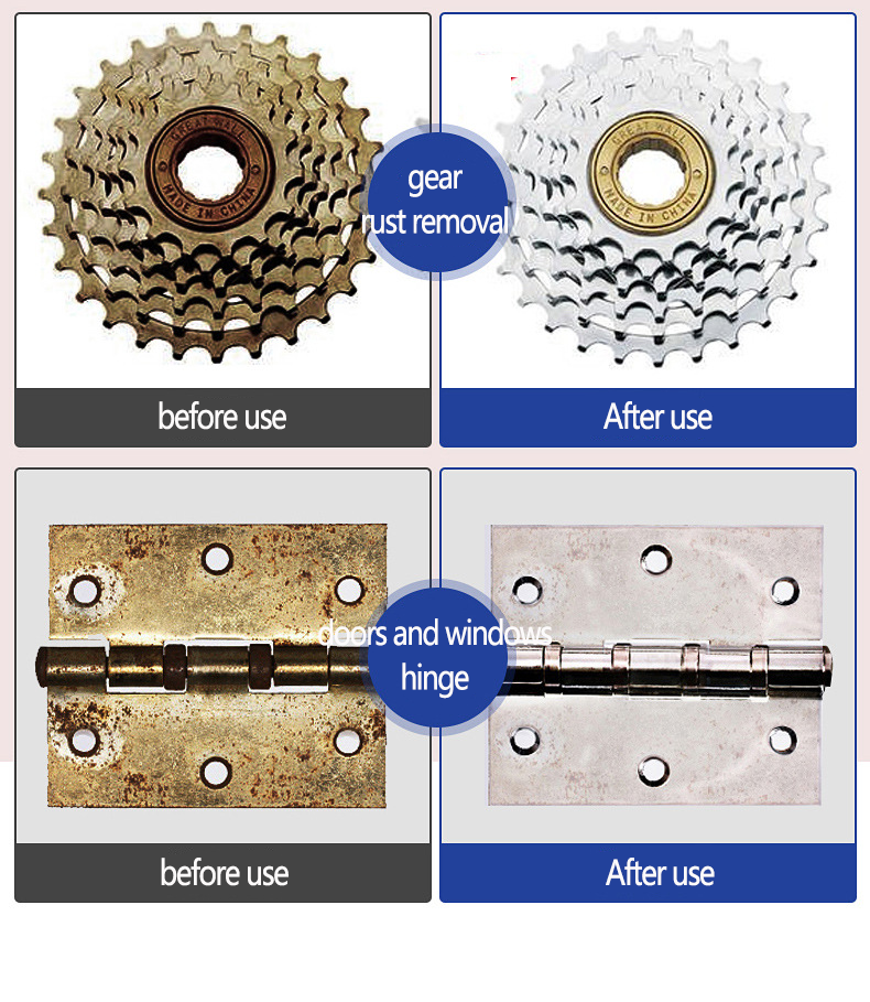 Strong Rust Remover for Metal steel 550ML Tough Rust Removal Lubricant ...