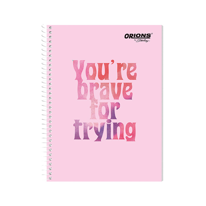 Set of 10 Orions Varicolored Spiral Notebook 80 Leaves | Shopee Philippines