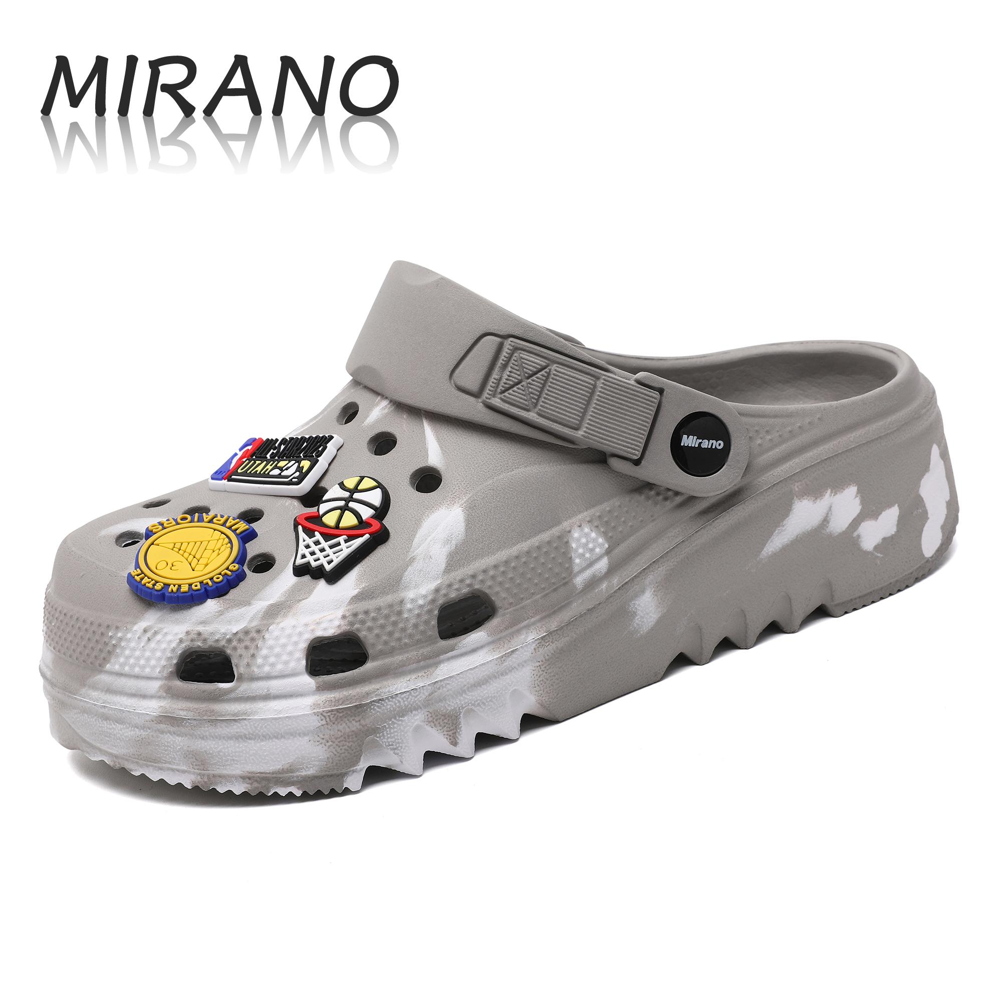 Summer Men and Women High Quality Trendy popular camouflage rubber Clog ...