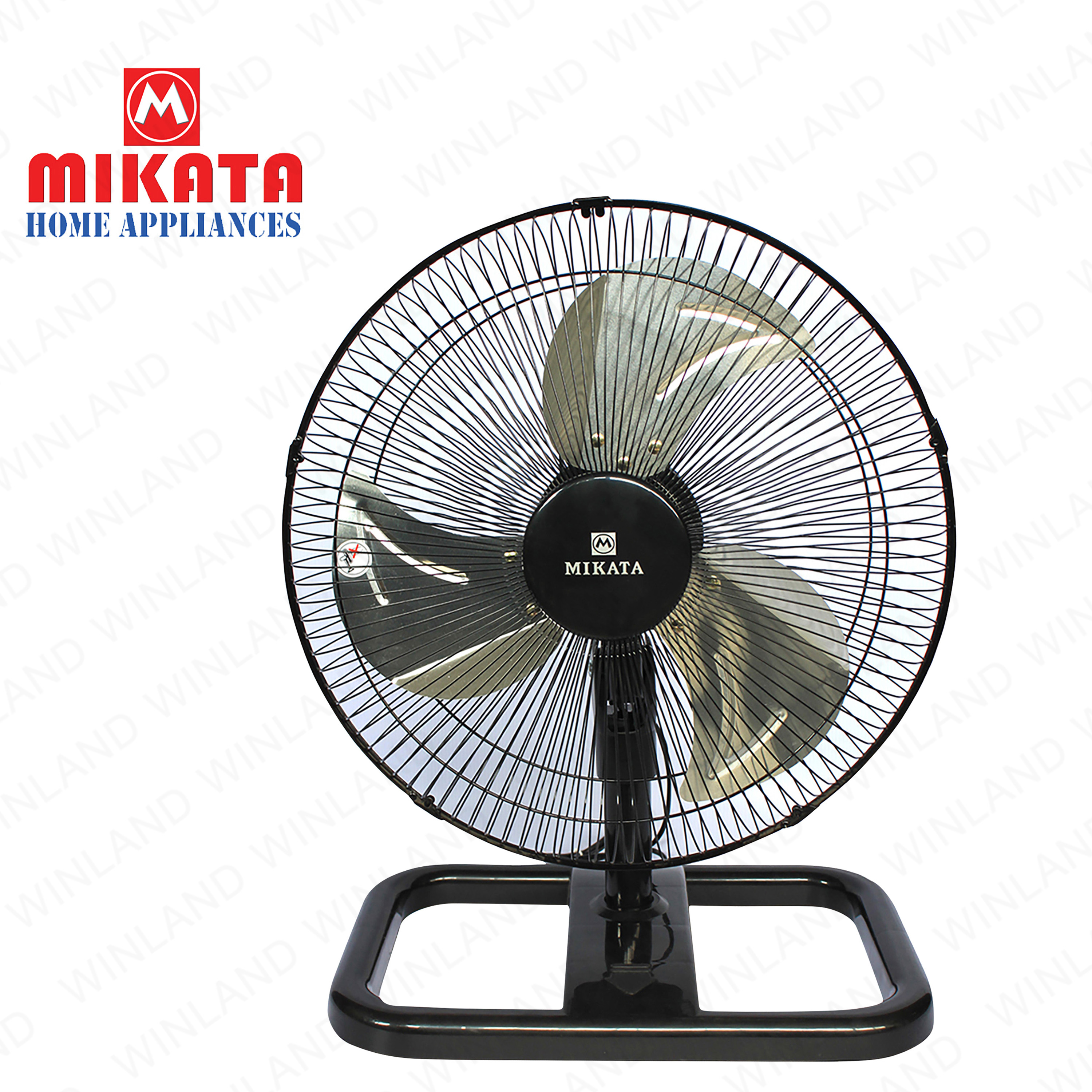 Mikata by Winland 18inches Ground Fan/Electric Fan 65W (3-Metal Blade ...