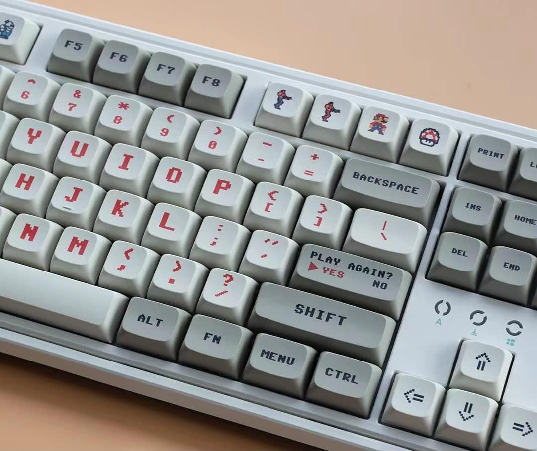 7U Space Bar 155 Keys Dye-Sub FC Game Keycaps PBT Keycap XDA Profile ...