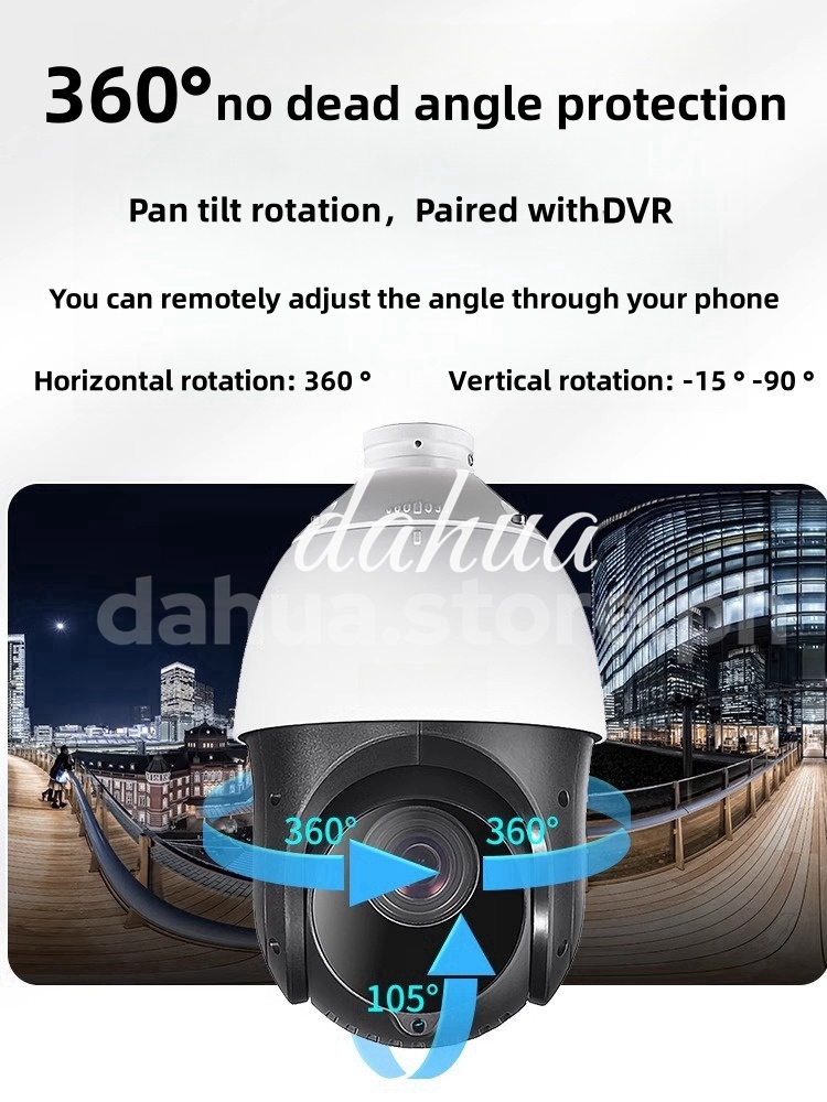 Dahua 2MP 25x Starlight IR PTZ HDCVI Camera SD49225-HC-LA infrared 100M analog PTZ | Shopee ...