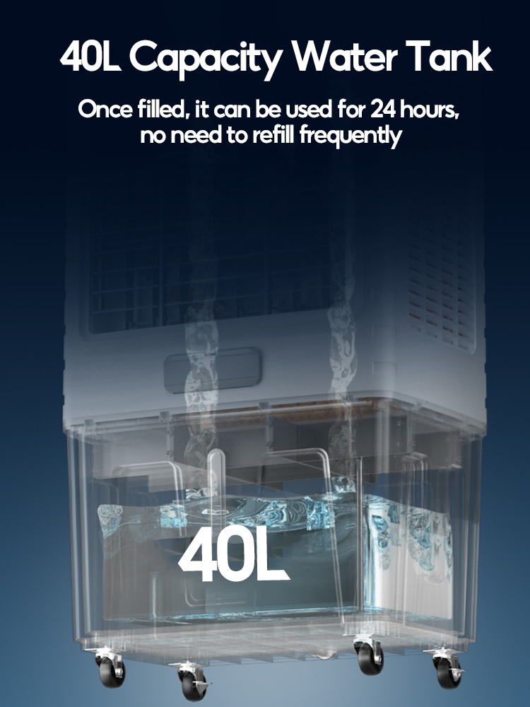 Tixx Air Cooler Air Conditioner 40L Remote Control Air Conditioner ...