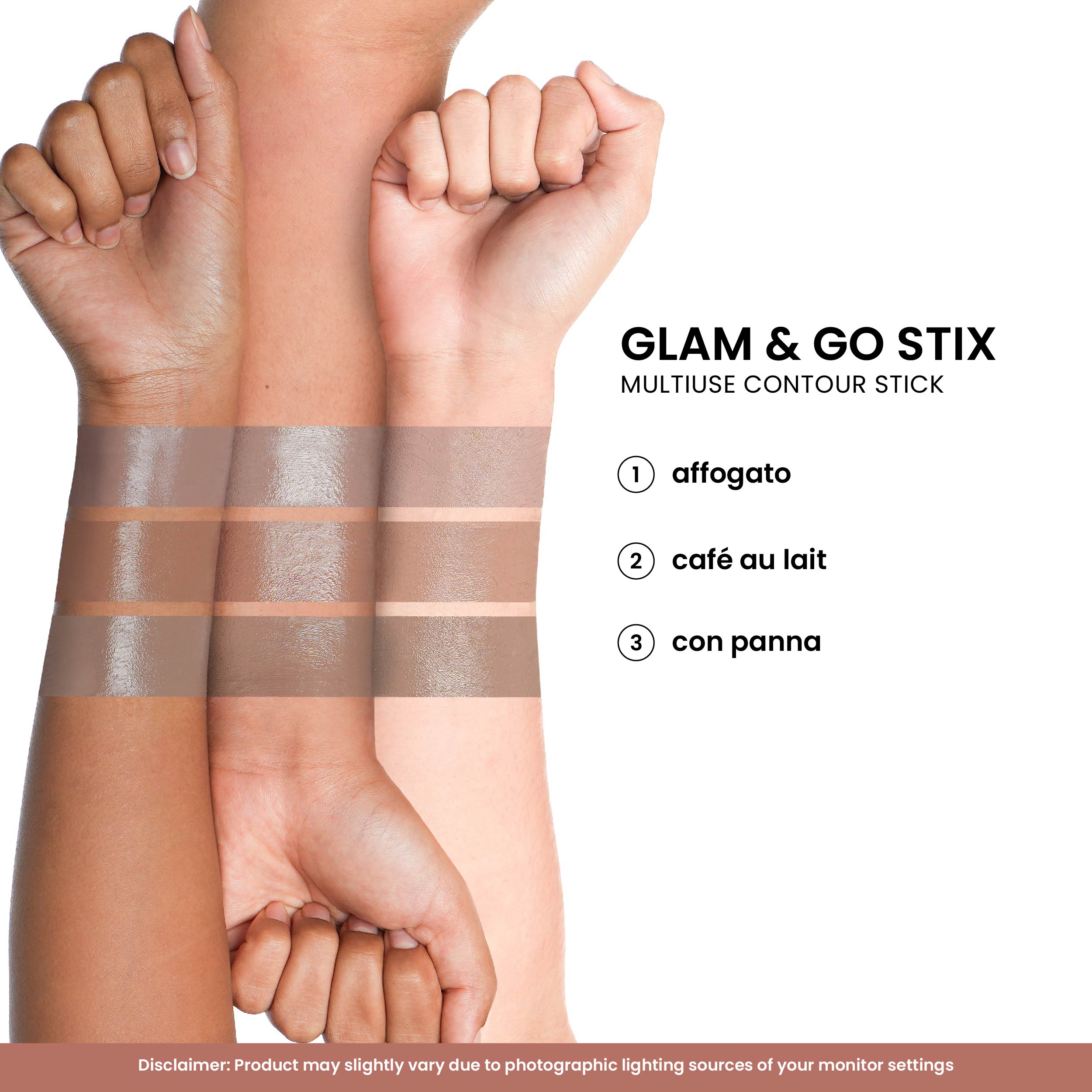 GRWM Cosmetics Glam & Go Stix Multiuse - Contour Stick | Shopee Philippines