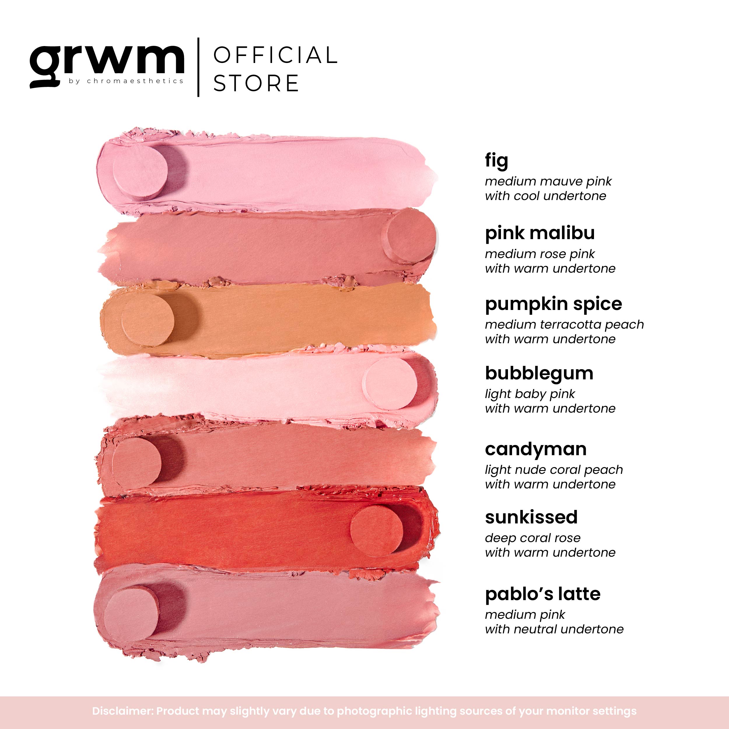 GRWM Cosmetics Glam & Go Stix Multiuse - Blush Stick | Shopee Philippines