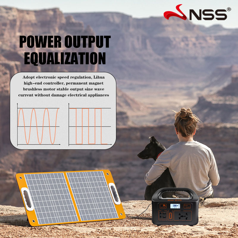 NSS Portable Power Station220V/150W Pure Sine Wave AC Outlet Solar ...