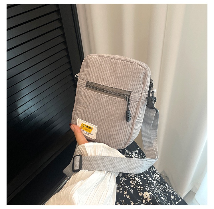 Mumu 2003 Cute Small Corduroy Women Sling Bag Students Shoulder Bags ...