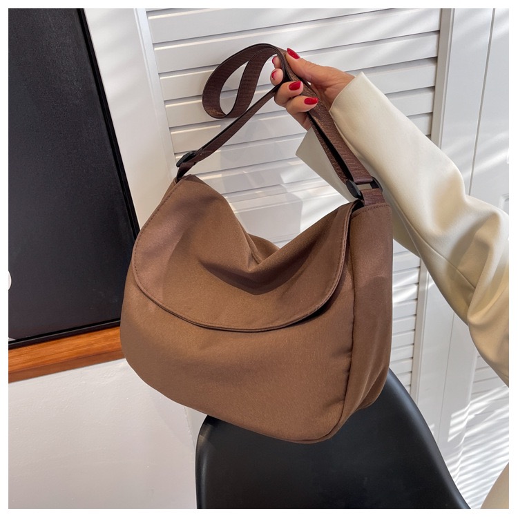 Mumu 2089 Japanese Style Minimalist Women Sling Bag Shoulder Canvas ...