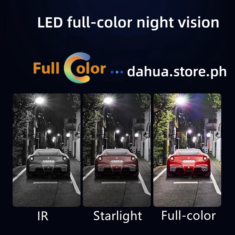Dahua 4MP Entry Smart Dual Light Fixed-focal Bullet Network Camera with ...