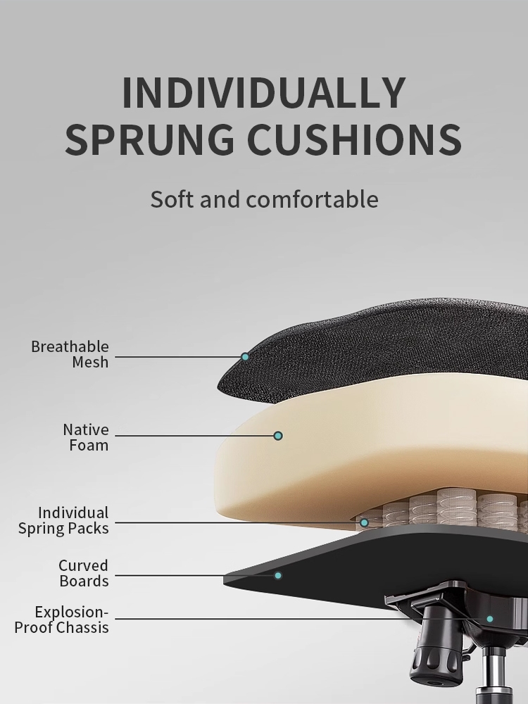 Office Chair Ergonomics Chair ventilation Mesh Computer Office Chair ...