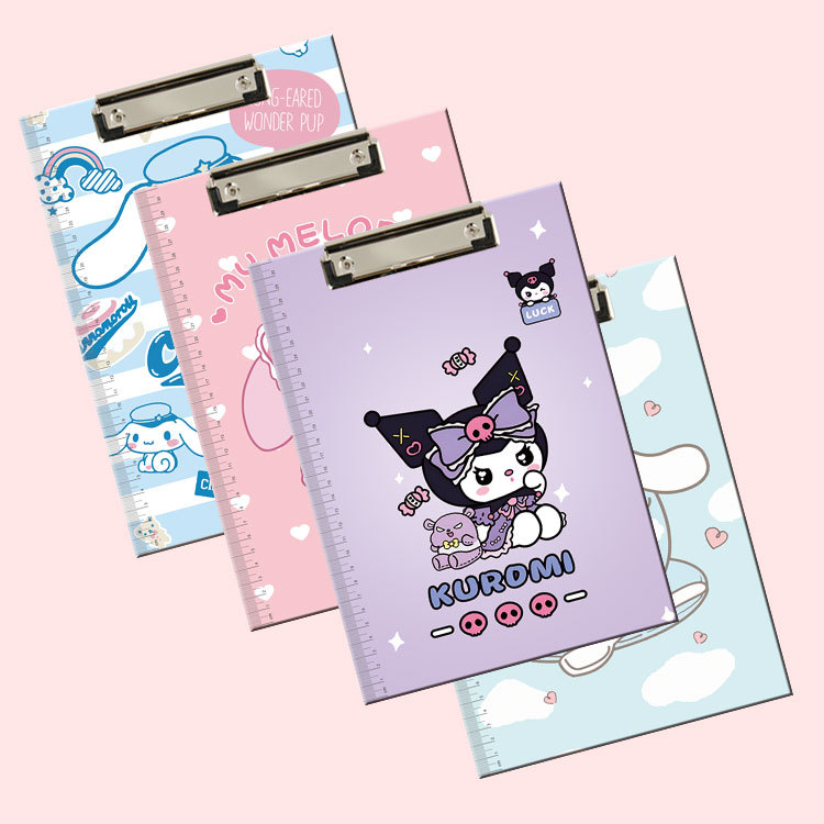 3D Kid Cartoon File Clip A4 Clipboard Document Folder School Stationery ...