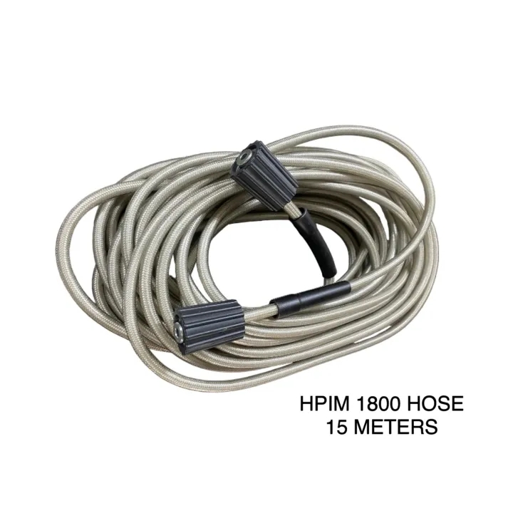 HPIM 1800 Pressure Washer Hose 10 / 15 Meters M22x15 | Shopee Philippines