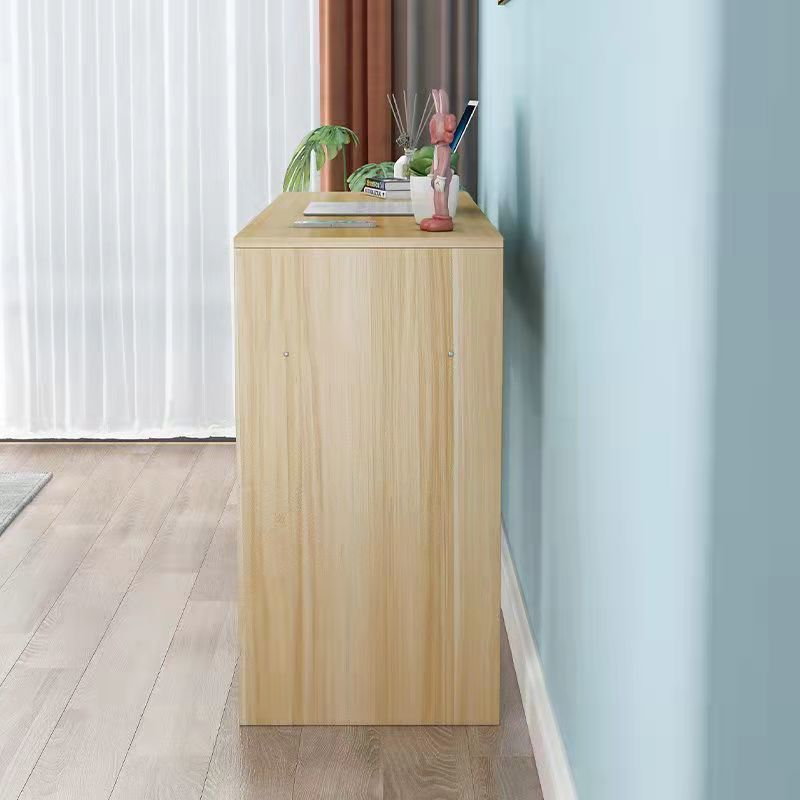 Double-layer desk computer desk writing desk long narrow table ...