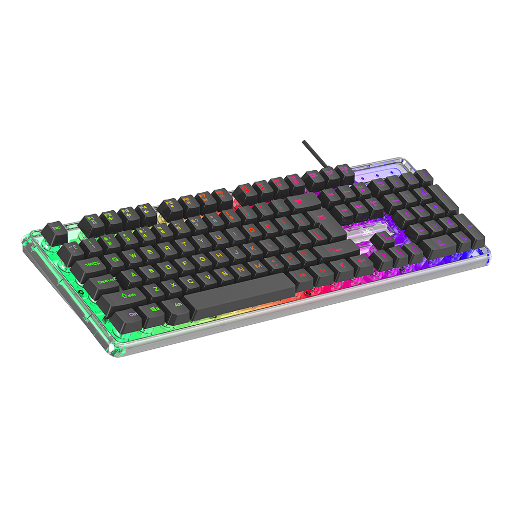 Zeus K988 ( Darth-Vader ) Real RGB Mechanical Feel Gaming Keyboard ...