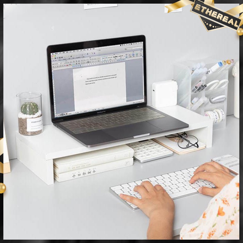 Monitor Stand Computer Screen Increased Shelf Computer Rack Desktop ...