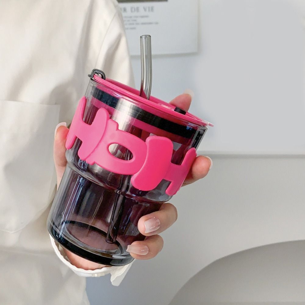 500ml Ivy Dopamine High-end Cup Leakproof Drinking Cup Simple Style ...