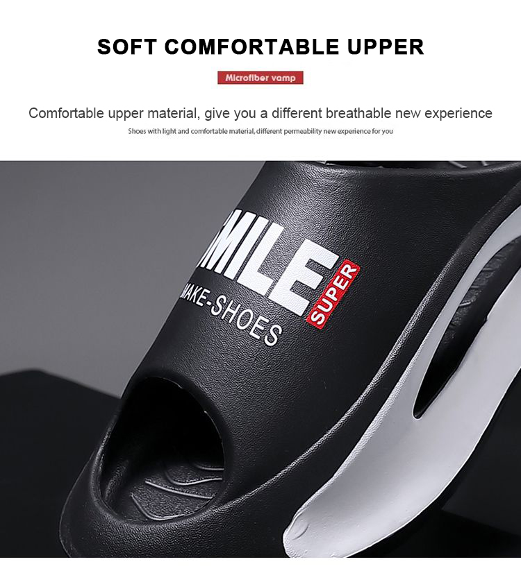 Men's fashion sports sandal Anti-slip and anti-friction thick sockliner ...
