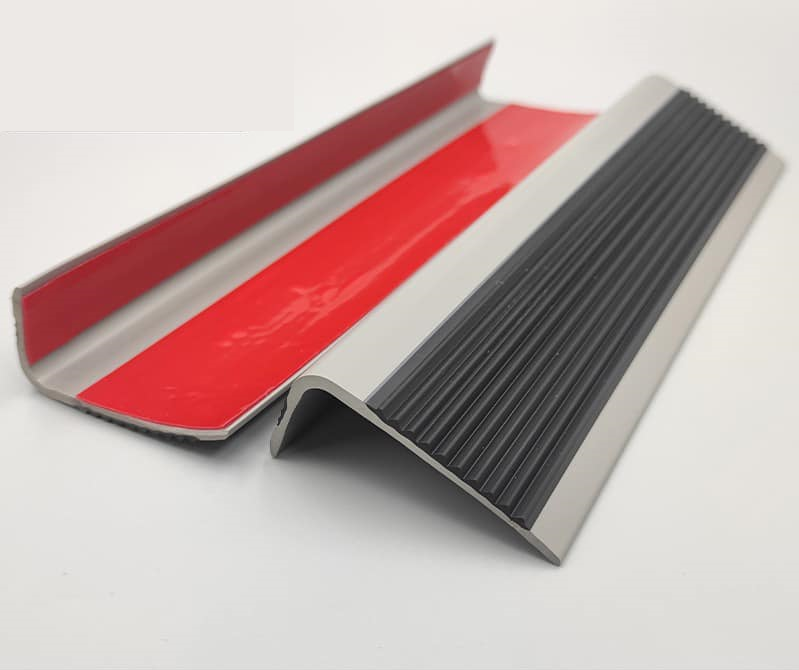 1M Non-Slip Anti Stair Edge Protector PVC Rubber Stair Treads Self ...