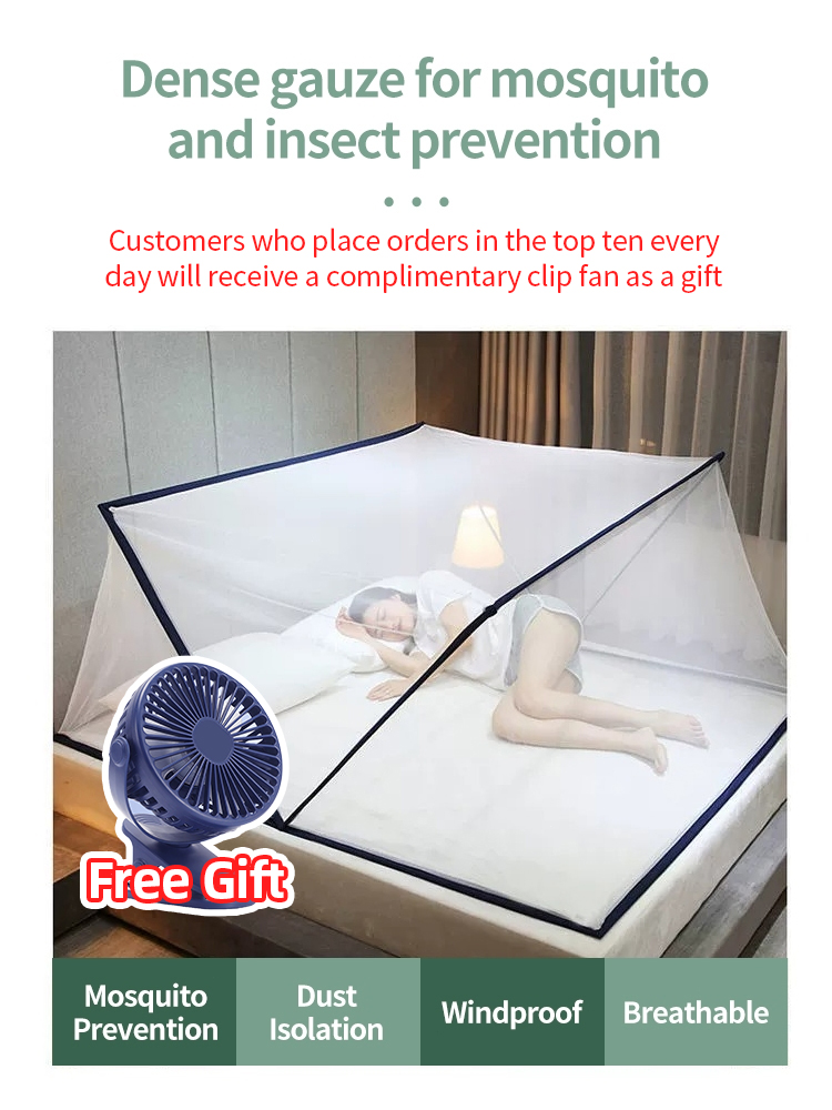 ICON Foldable Mosquito Net 1.8 King/1.5 Queen Bed Size Mosquito Nets ...