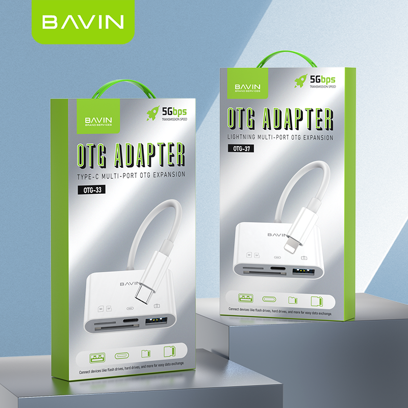 BAVIN O33 / O37 OTG HUB Docking Station Type-C Adapter Compatible for ...