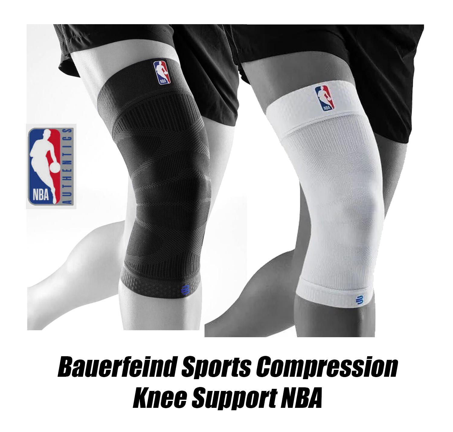 Bauerfeind Sports Compression Knee Support NBA | Shopee Philippines