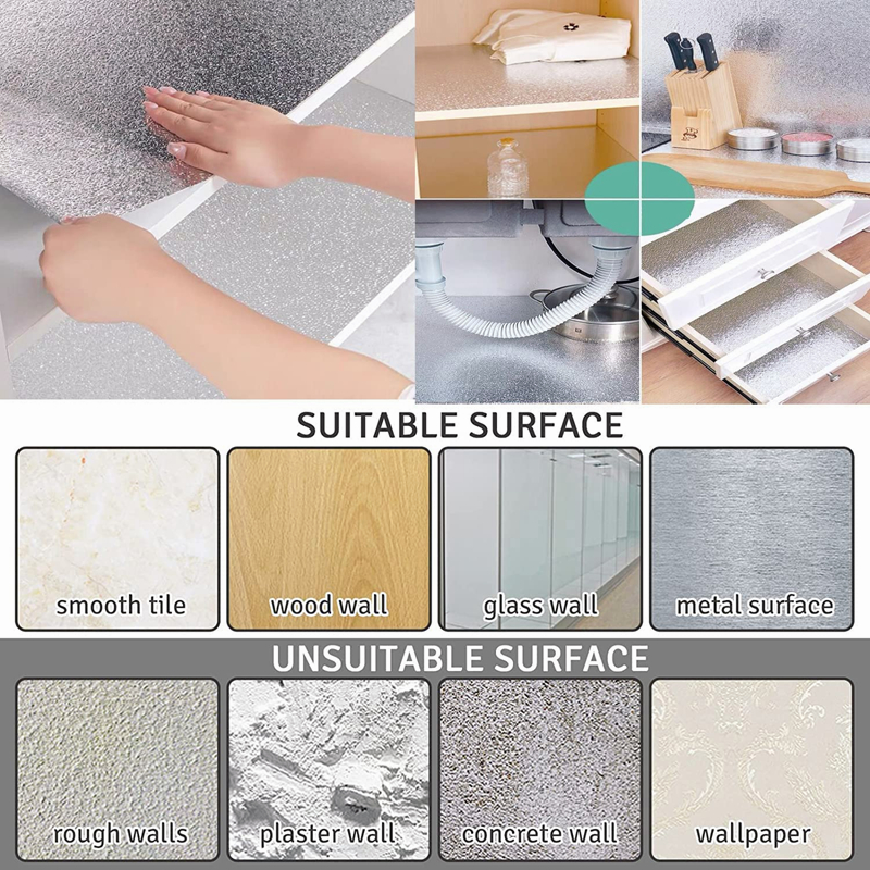 5M Kitchen Oil Resistant High Temperature Stickers Self-Adhesive ...