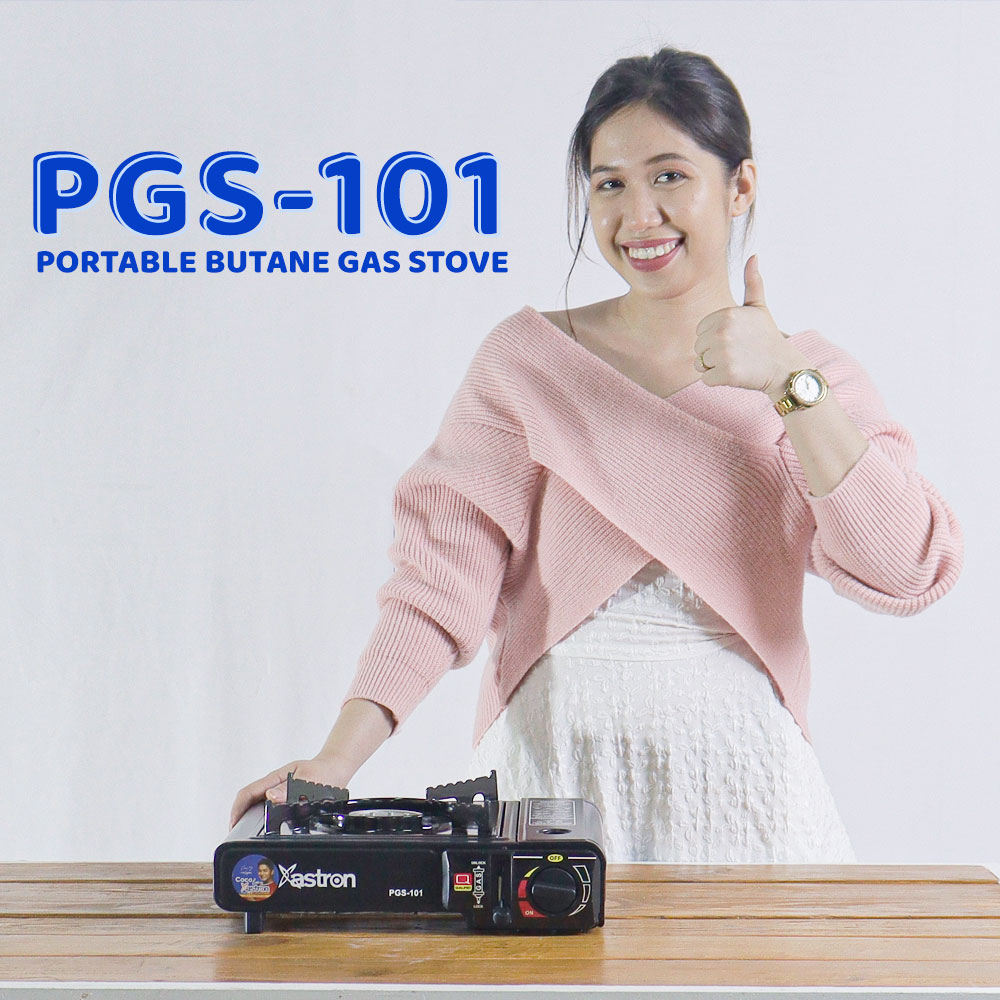 Astron PGS101 2 in 1 Portable Gas Stove - Butane & LPG Compatible ...