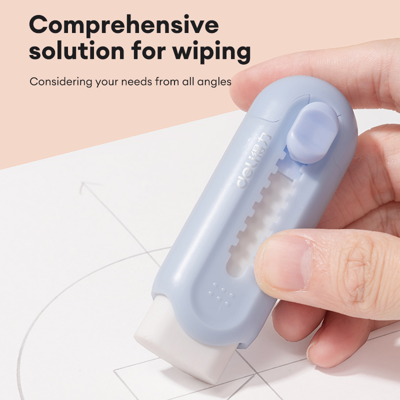 Deli VP100 Offline New Style Push Music Eraser Stationery School ...