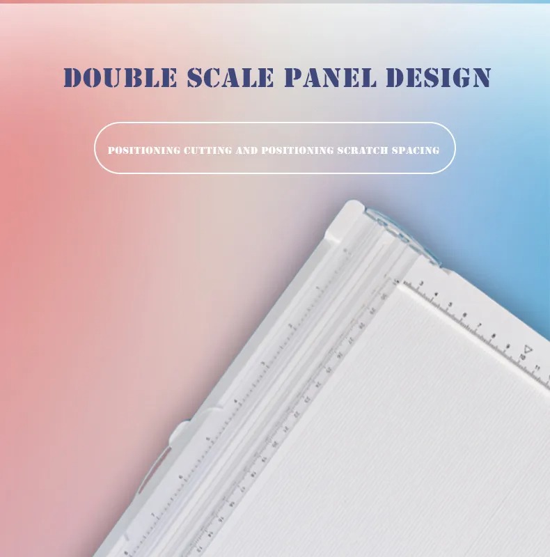 Craft Paper Cutter 12 Inch Cutting Length with Scoring Board 2 in1 ...