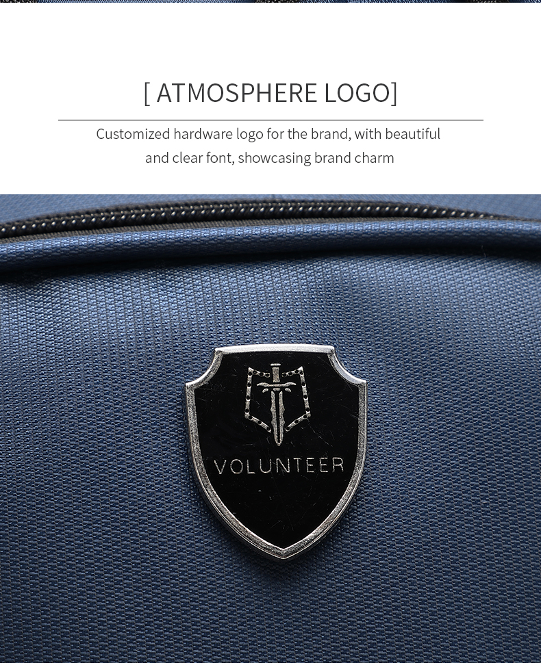 VOLUNTEER School Bag For Men Multi-storey Space Laptop Backpack High ...