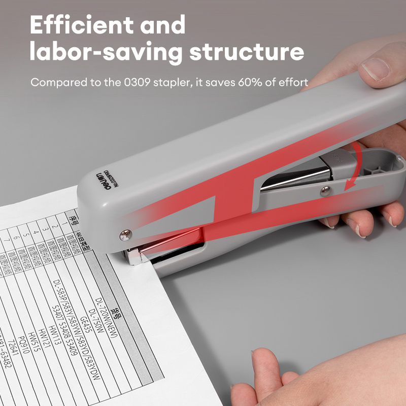 Deli Hand-held Labor-saving Stapler 24/6 26/6 Heavy Duty Stapler For ...