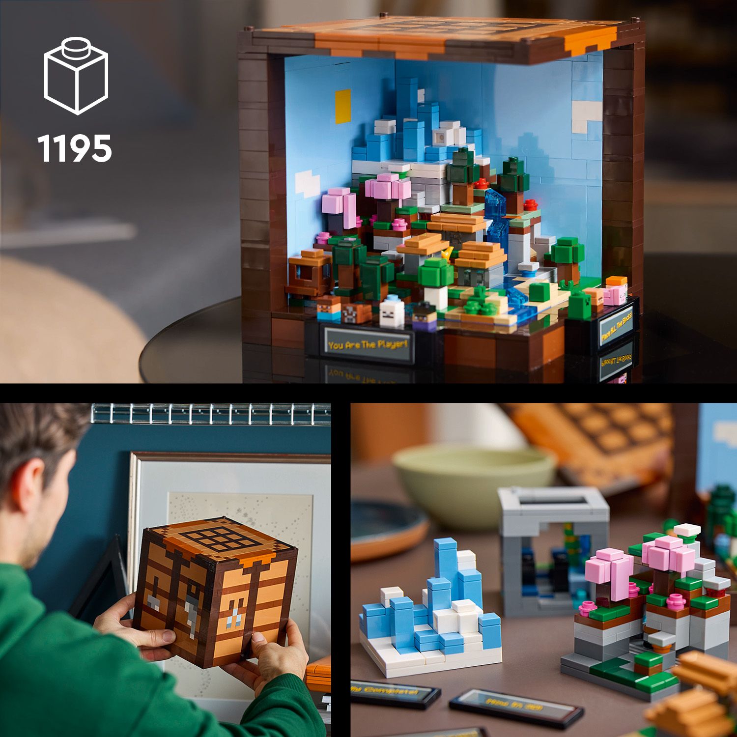 LEGO Minecraft 21265 The Crafting Table (1195 Pieces) | Shopee Philippines