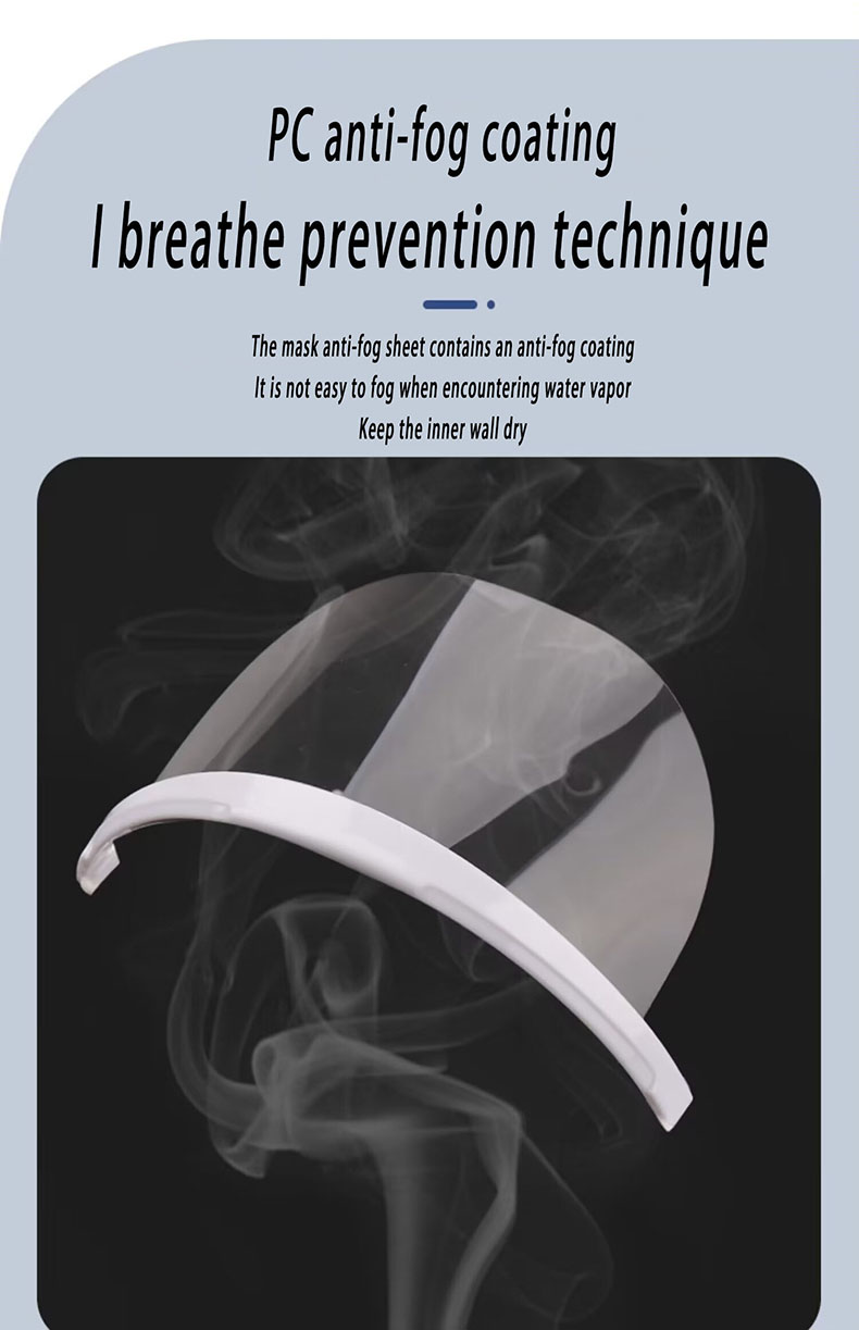 10Pcs Food Sanitary Mouth Mask Cooking Guard Reusable Shield Protection ...