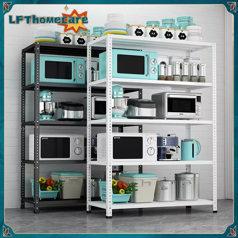 6layer Metal Rack Steel Storage Shelves Metal shelf Balcony storage ...