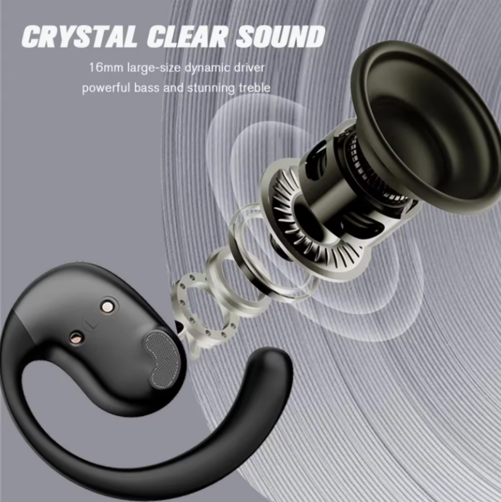 BY01 Wireless Bluetooth Earbuds Noise Reduction Touch Control Spherical ...