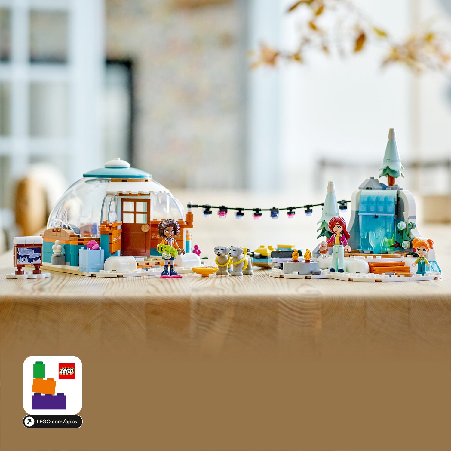 LEGO Friends 41760 Igloo Holiday Adventure Building Toy Set (491 Pieces ...
