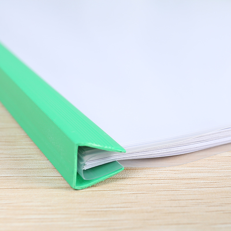 School Office Stationery Supplies Plastic Sliding Folder A4 Clear ...